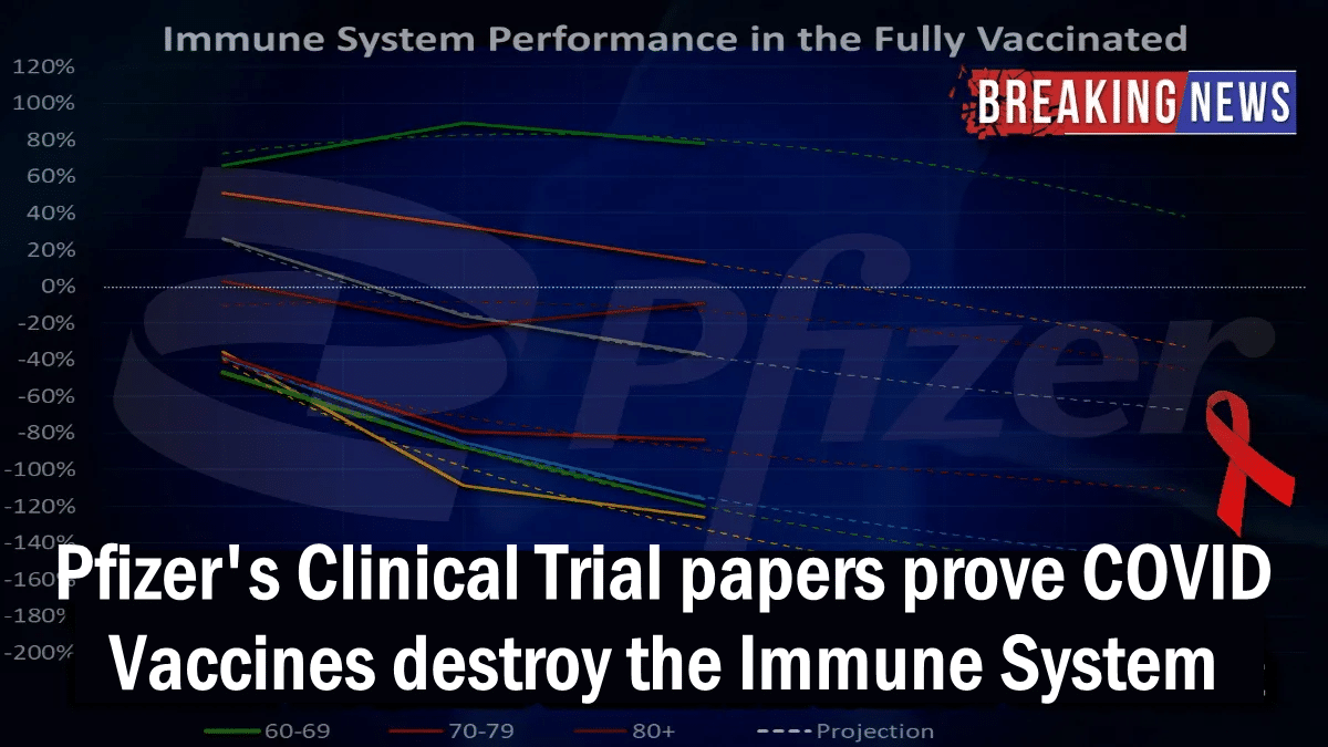 Pfizer’s Clinical Trial papers prove COVID Vaccines destroy the Immune ...