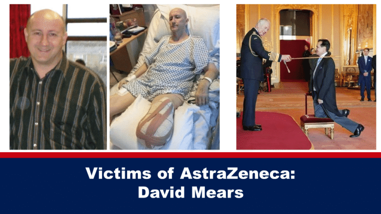 Victims of AstraZeneca: David Mears - The Expose