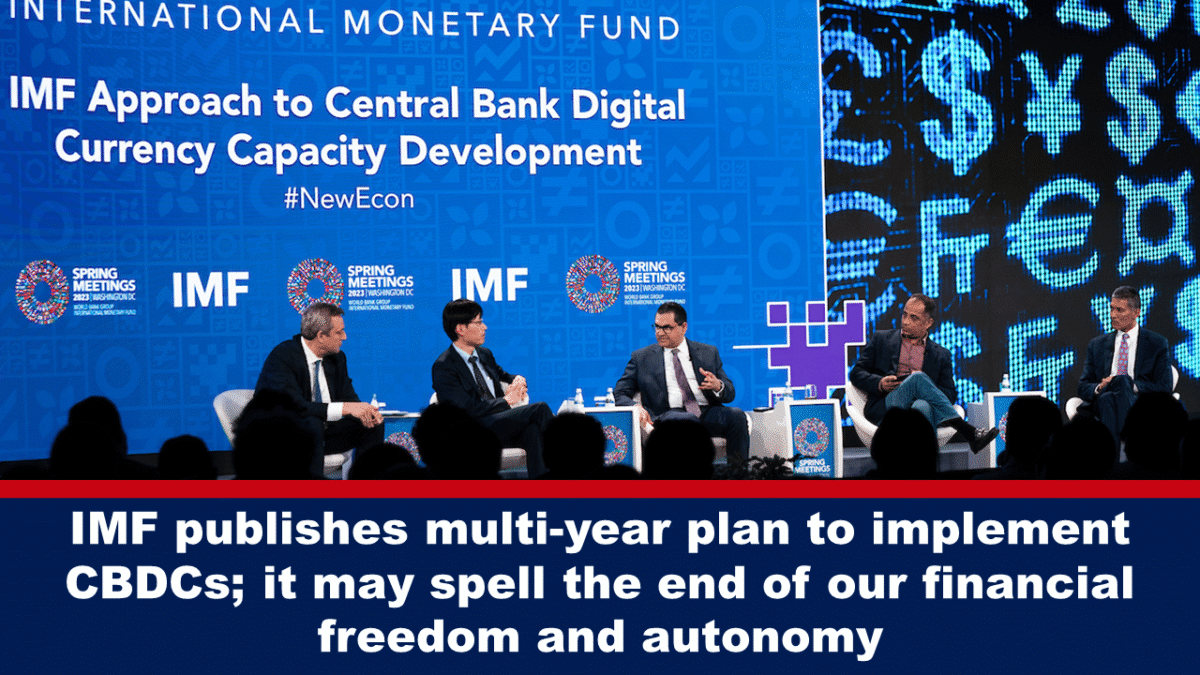 IMF publishes multi-year plan to implement CBDCs; it may spell the end ...
