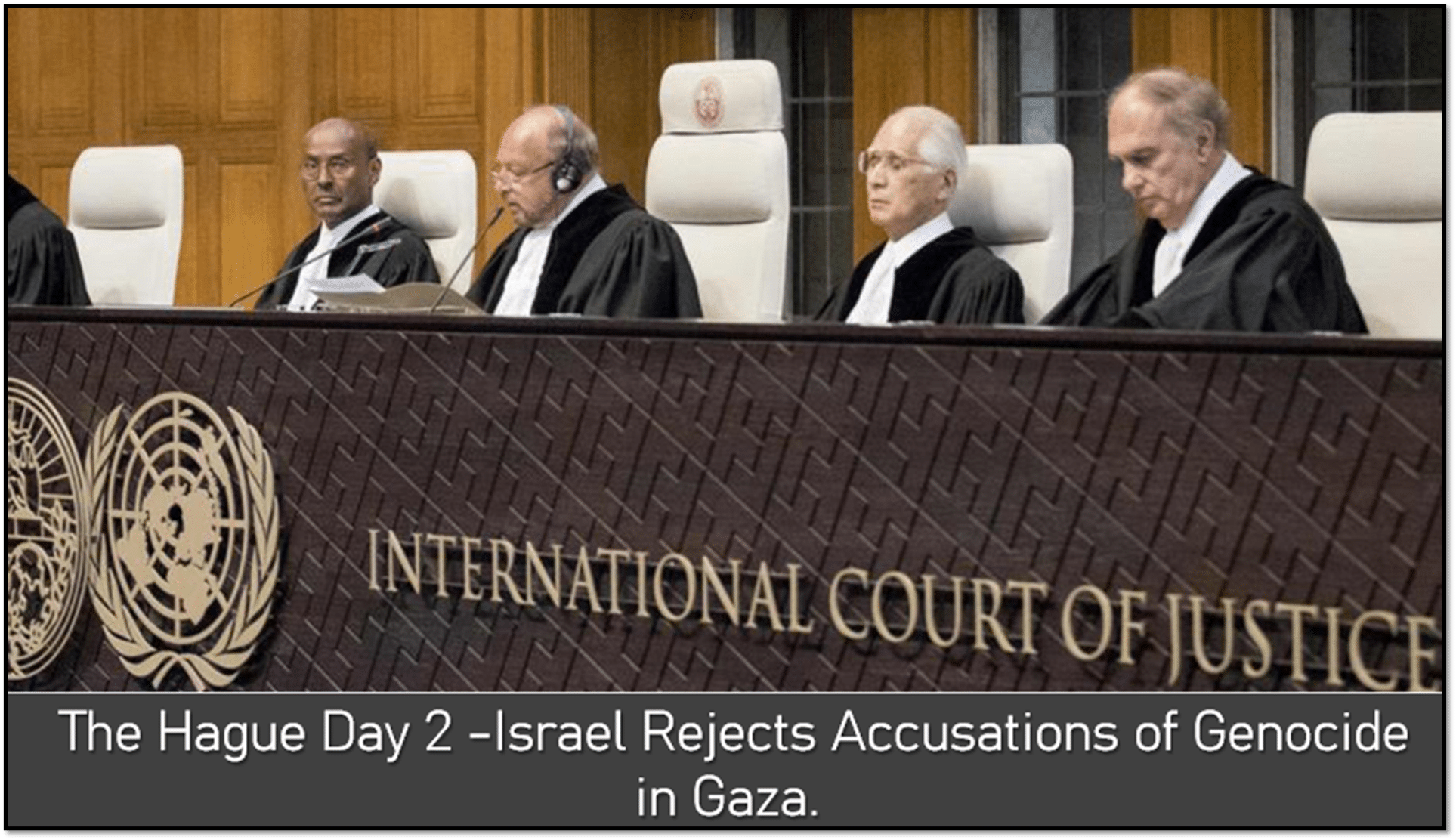 The Hague Day 2 -Israel Rejects Accusations of Genocide in Gaza. - The ...