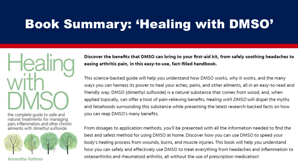 Book Summary: ‘Healing with DMSO’ - The Expose