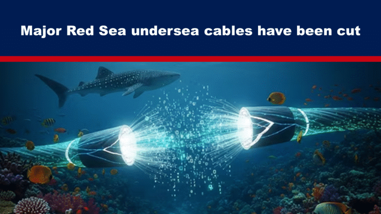 Major Red Sea undersea cables have been cut - The Expose