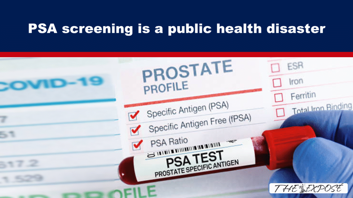 PSA screening is a public health disaster - The Expose