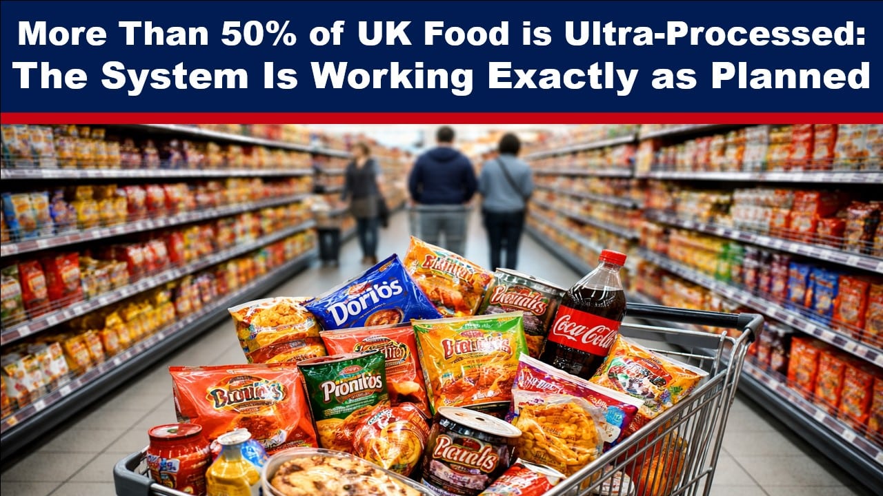UK’s Shocking Dependence on Ultra-Processed Food Exposes a Dangerous System