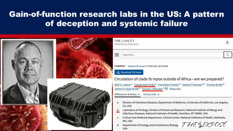 Gain-of-function research labs in the US: A pattern of deception and ...